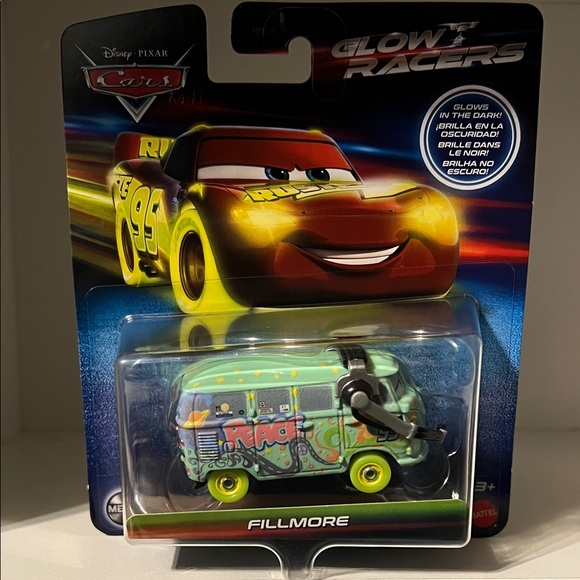 Pixar | Toys | Disney Pixar Cars Glow Racers Fillmore 225 55 Scale ...